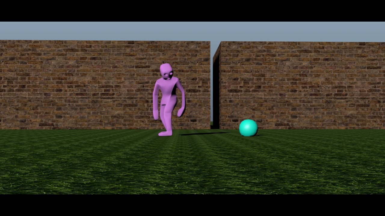 First 3D animated scene - YouTube