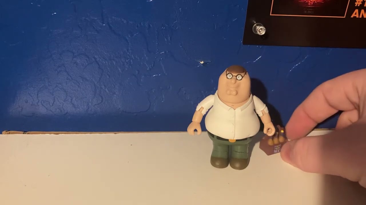 Peter griffin from family guy action figure review 2022 - YouTube
