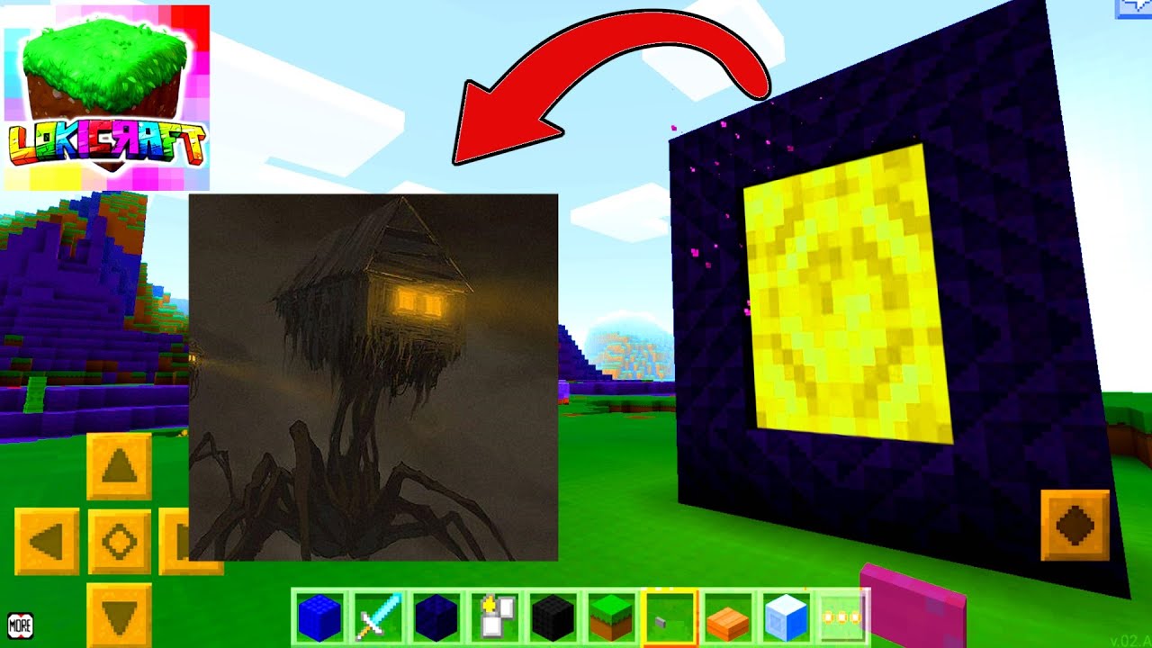 How To Make PORTAL To HOUSE HEAD In Lokicraft! - YouTube