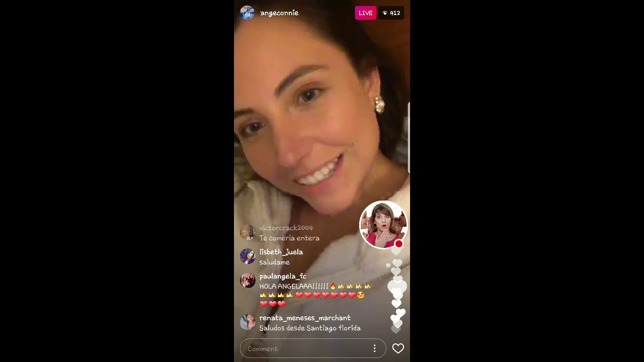 ANGELA EN VIVO EN INSTAGRAM 07-11-17 - YouTube