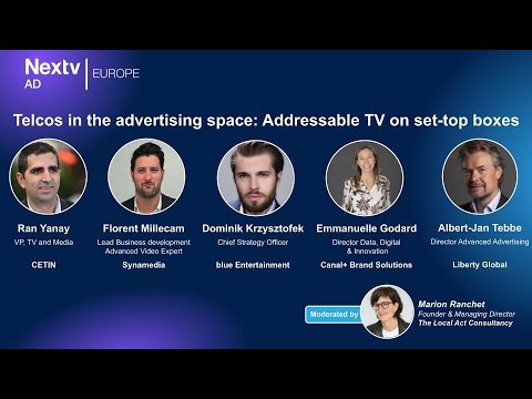 Nextv Ad Europe 2023 - Telcos in the advertising space: Addressable TV ...