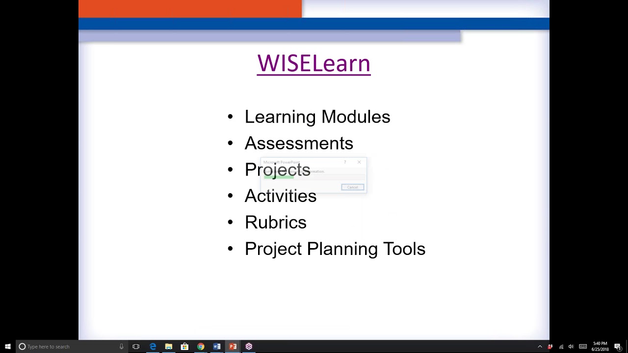 Getting Started with WISELearn and the MBA Learning Center - YouTube