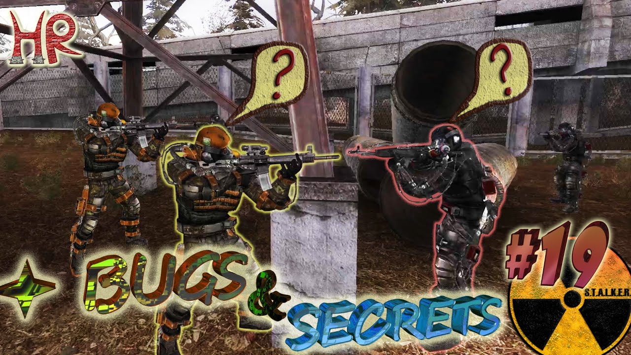 STALKER Bugs & Secrets SoC. Pripyat and Red Forest. Part 19 (#411-428 ...