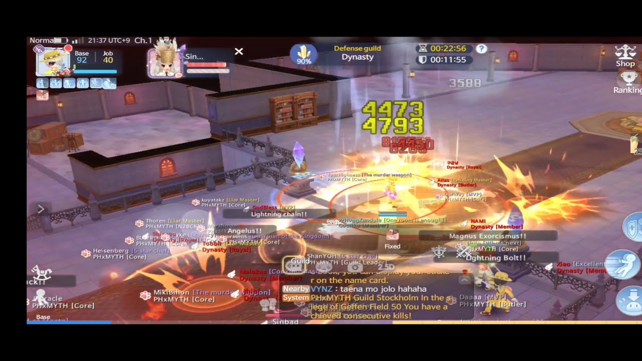 Ragnarok Origin: SinX Emp Breaker WannaBe | War of Emperium - YouTube