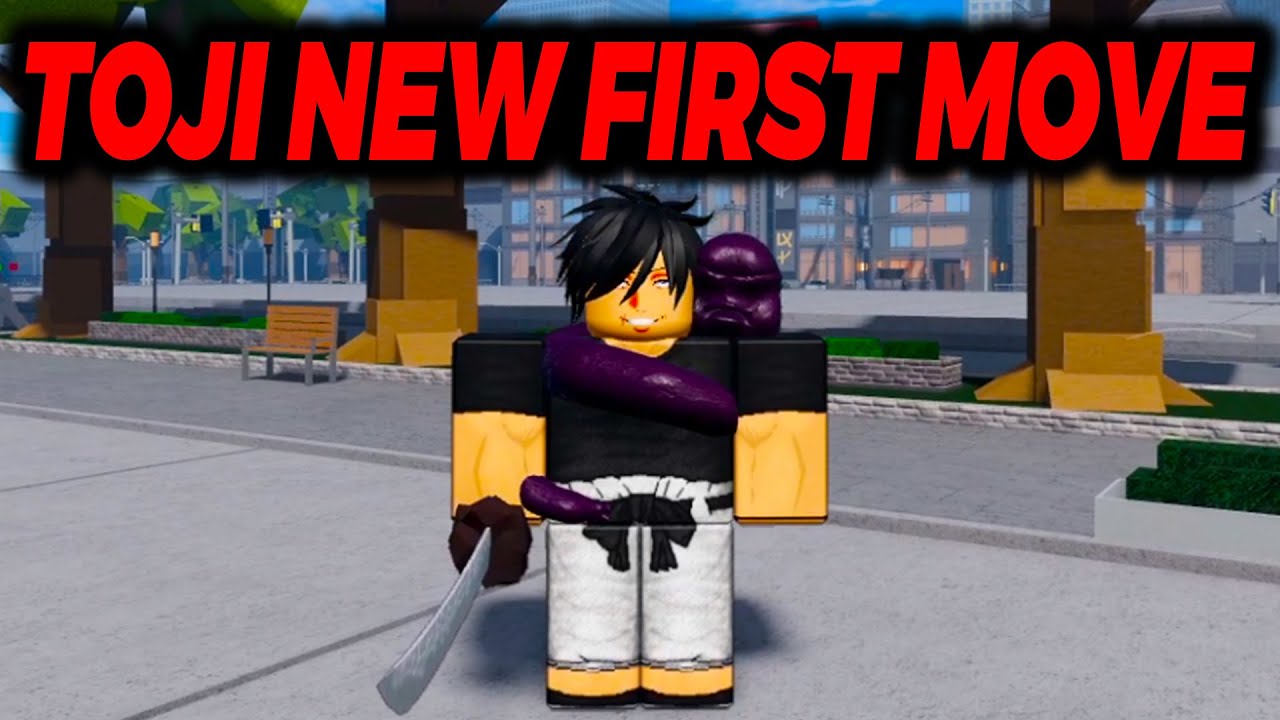 Toji New First Move Showcase In Roblox Sorcerer Battlegrounds - YouTube
