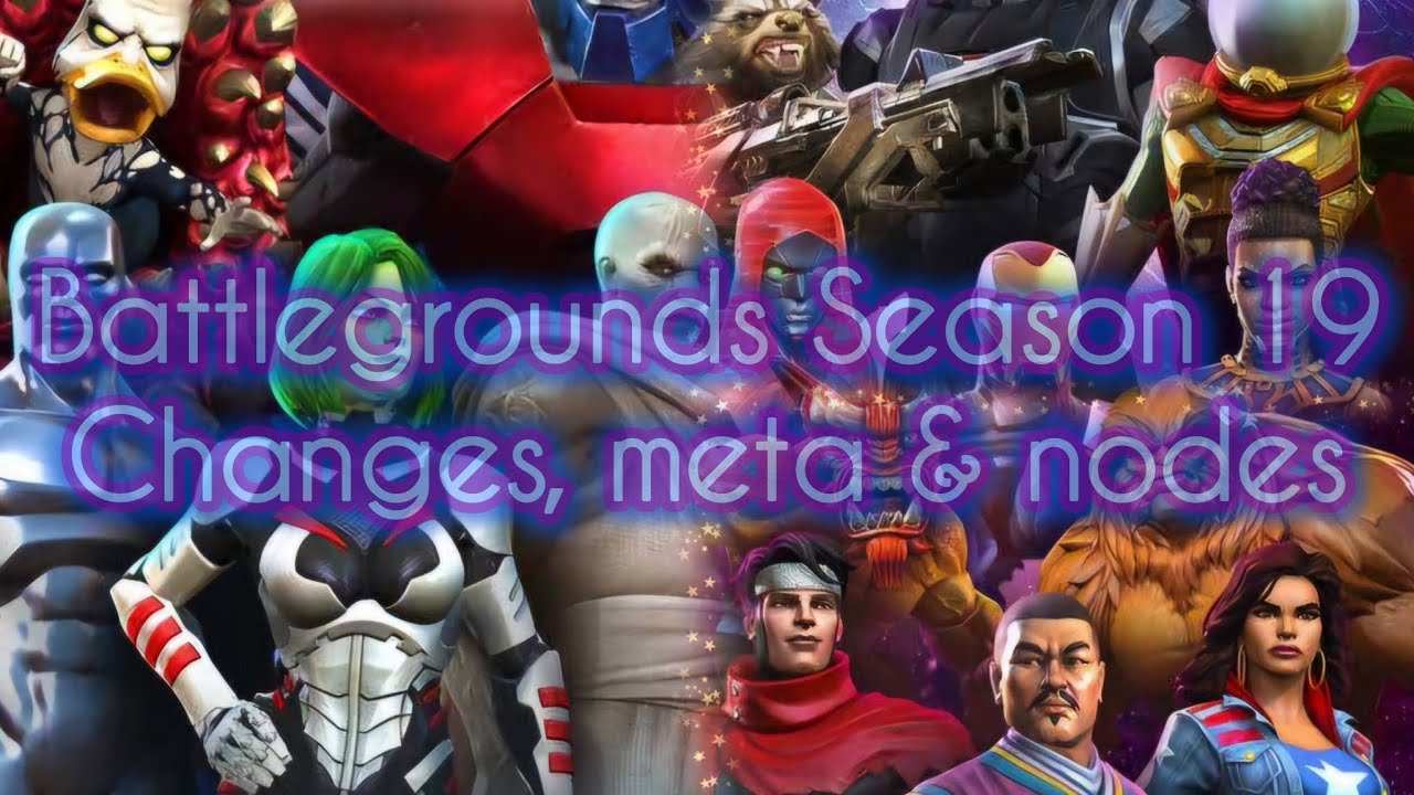 Marvel Contest of Champions 🏆 || Battlegrounds Season 19. Changes to VT ...