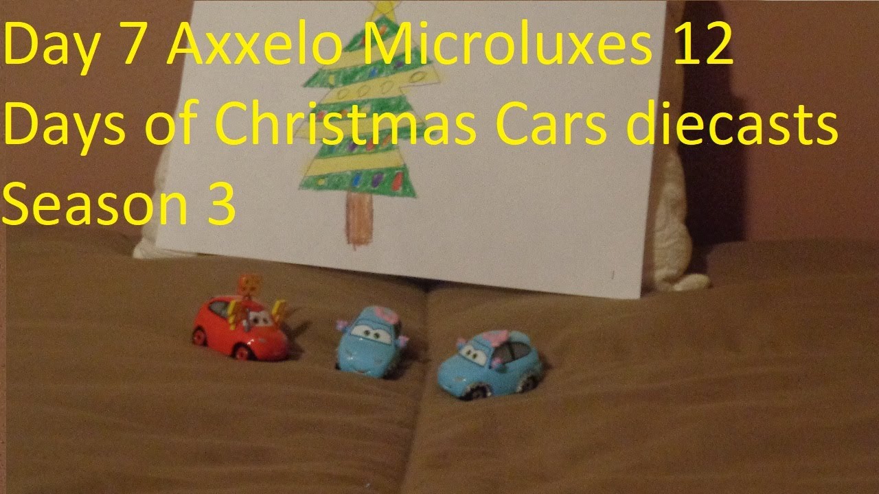 Day 7 - Axxelo Microluxes 12 Days of Christmas cars diecasts season 3 ...