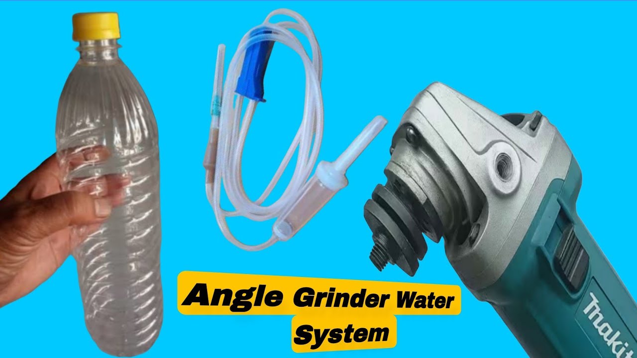 Water sprayer nozzle Dust Control Water System for Angle Grinder for ...