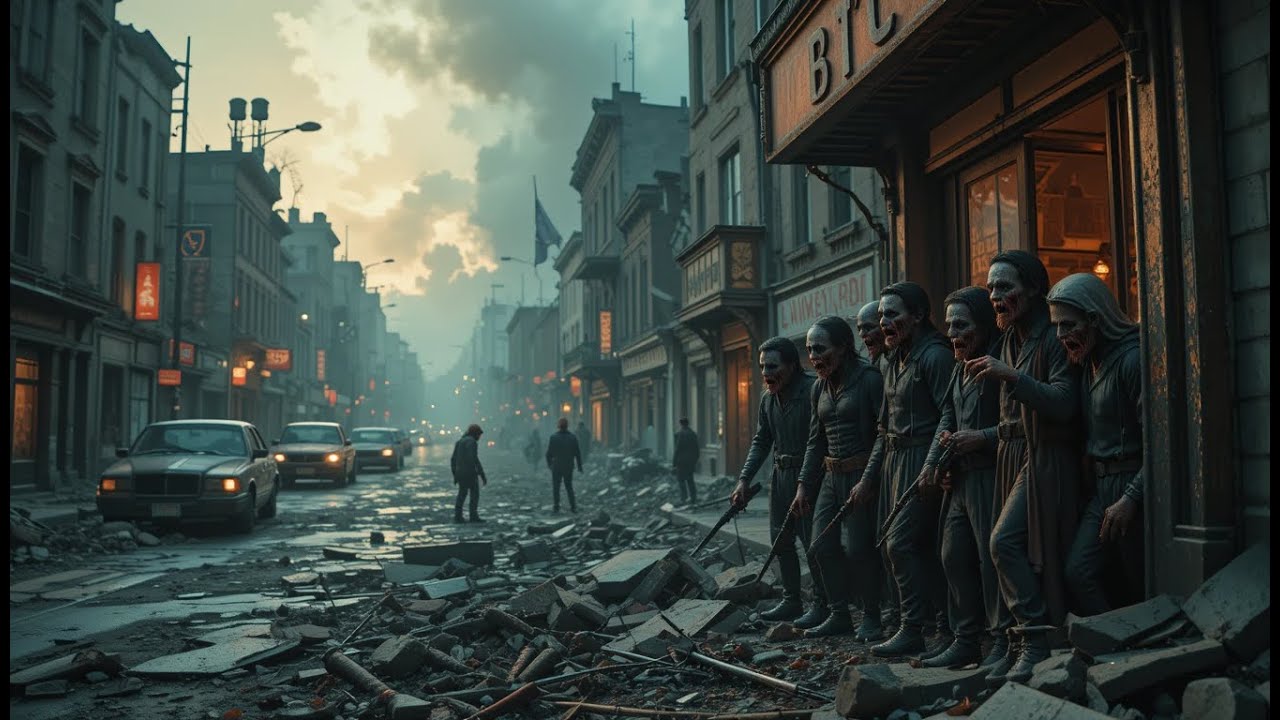 The Last Survivors of a Fallen World Trapped in a City Overrun by Flesh ...