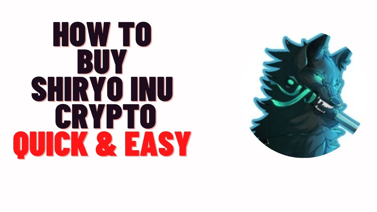 how to buy shiryo inu crypto on trustwallet - YouTube