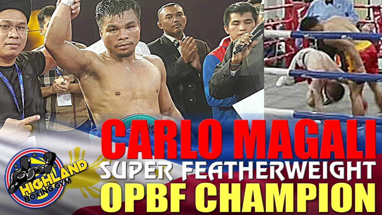 CARLO MAGALI DEFENDS OPBF TITLE IN JAPAN ON JANUARY 13, 2018 - YouTube