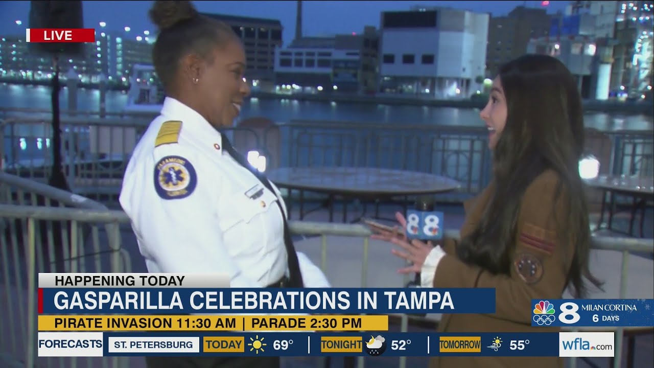 Chief Barbara Tripp speaks on Gasparilla safety - YouTube
