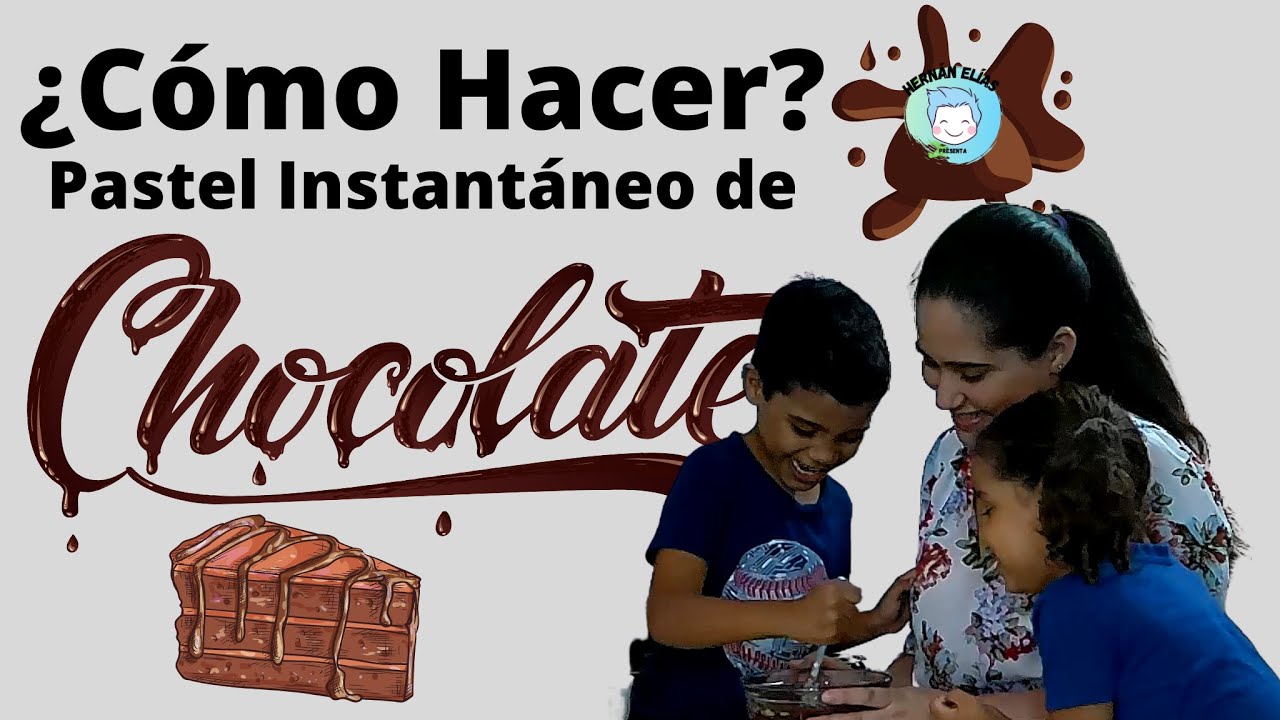 Cómo Hacer un Pastel Instantáneo de Chocolate🍥🥮🥧 - YouTube