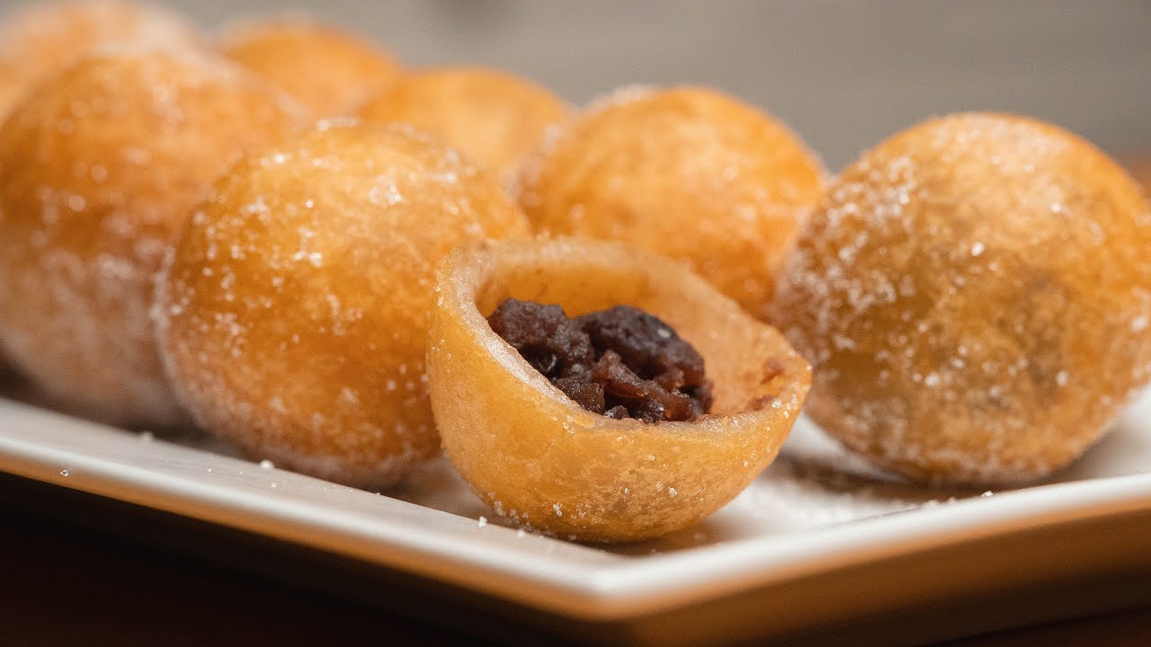 Beignets coréens - Chapssal donuts - Beignets à la farine de riz gluant ...