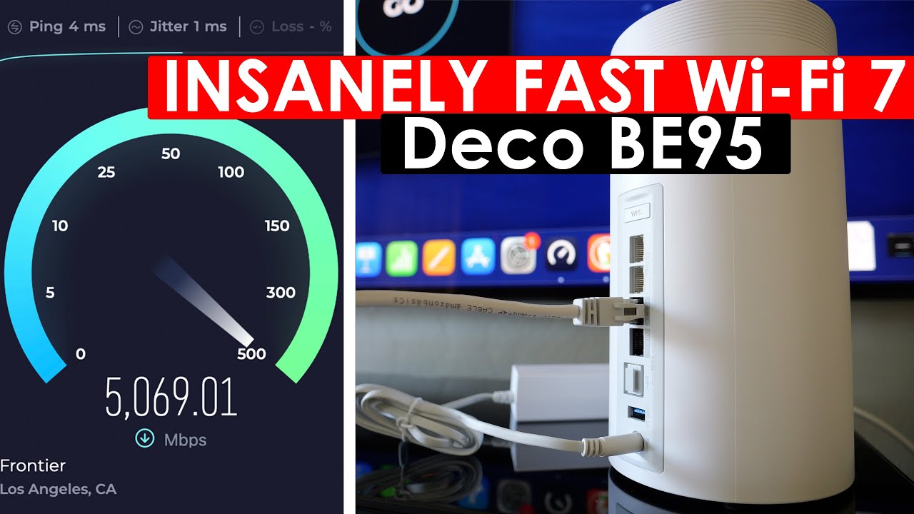 Unveiling TP Link Deco BE95 Wireless Speed Performance - YouTube