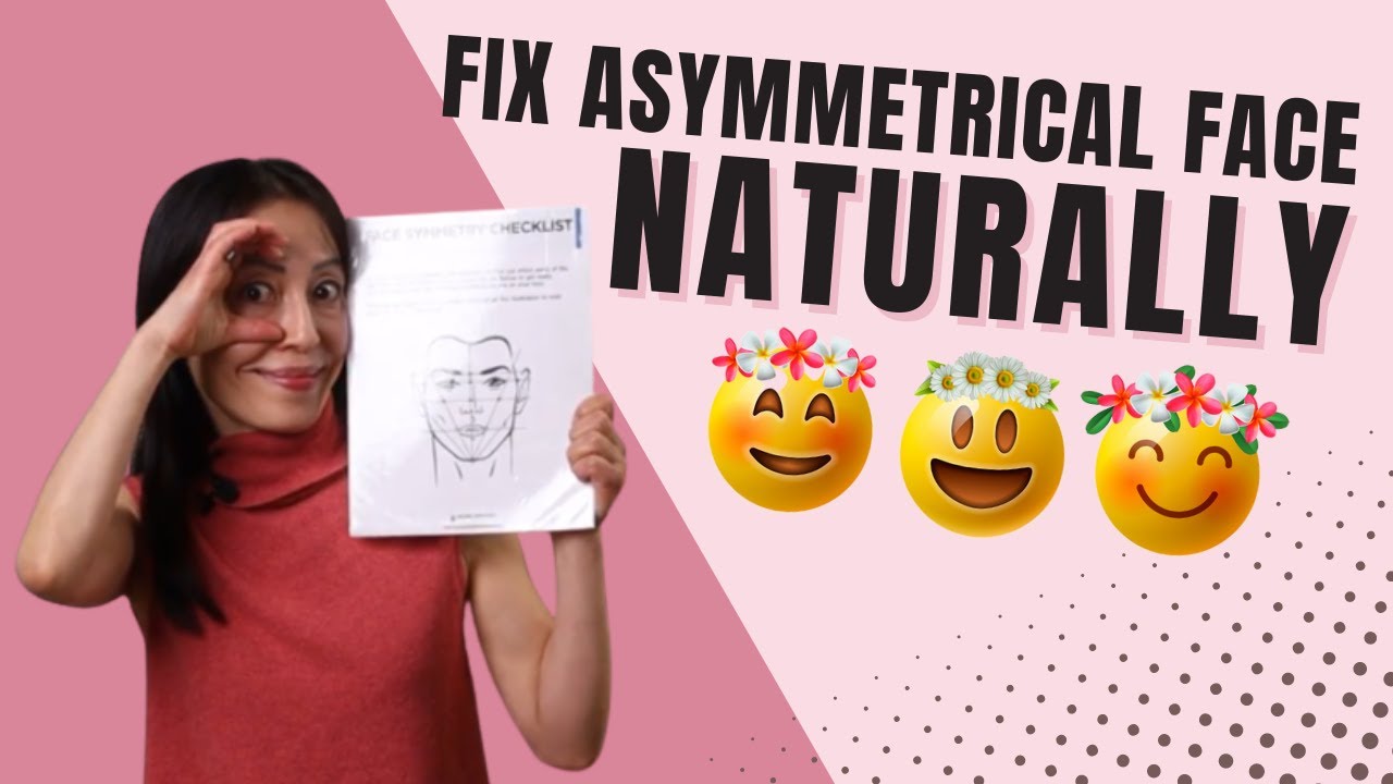 Asymmetrical Face Exercises | Best Face Yoga Routine To Fix ...