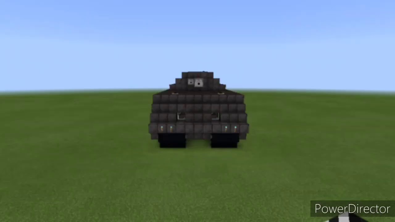 Minecraft/netherite Maus tank (updated) - YouTube