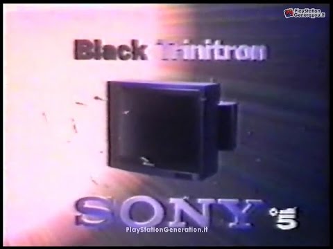 Sony TV Black Trinitron (KV-27XR TA) - Pubblicità Italiana (1987)