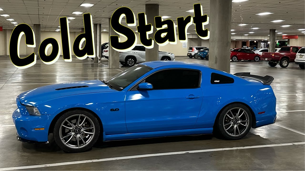 Cold Start on the 2013 Mustang 5.0 - YouTube