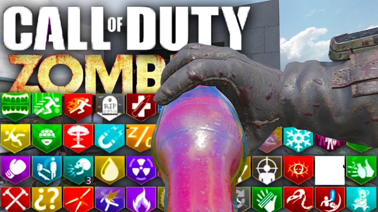 50+ PERKS on the WORLDS smallest zombies map - YouTube