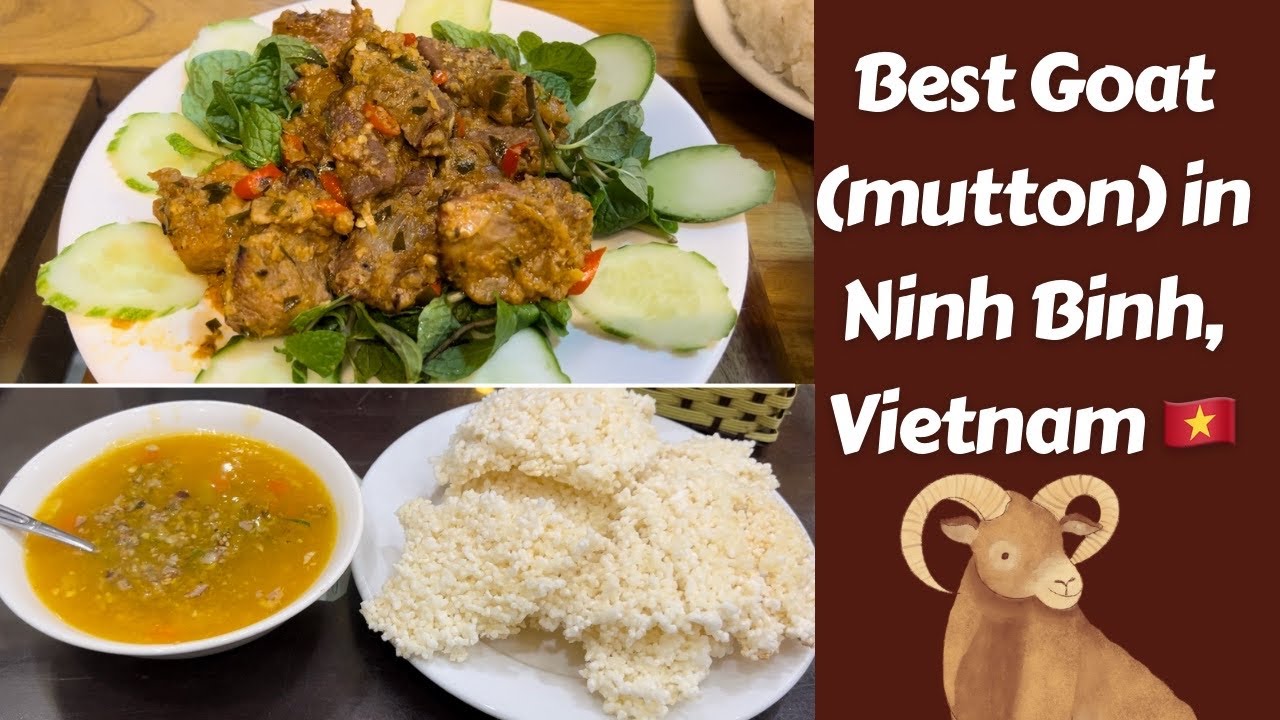The best mountain goat (mutton) in Vietnam🇻🇳| Grilled goat, burnt rice ...