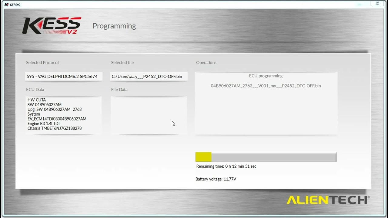 Kess5 045 DCM6 2v - YouTube