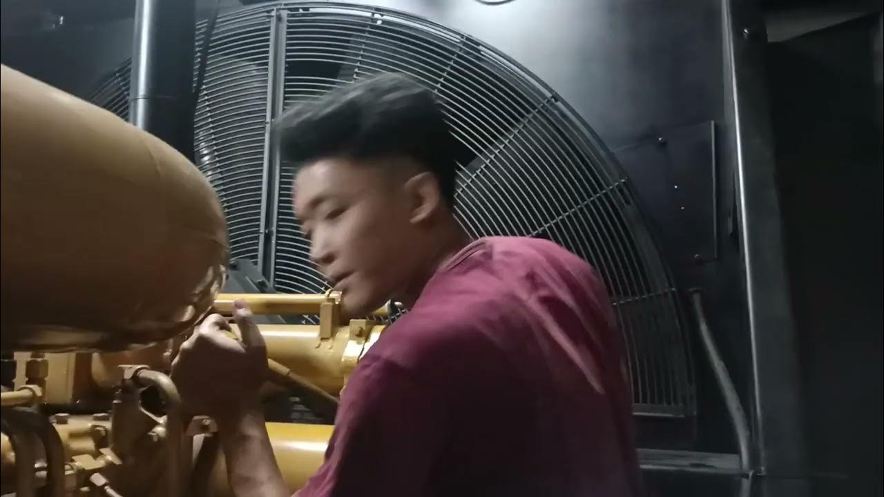 Service Genset CAT 3516 - YouTube