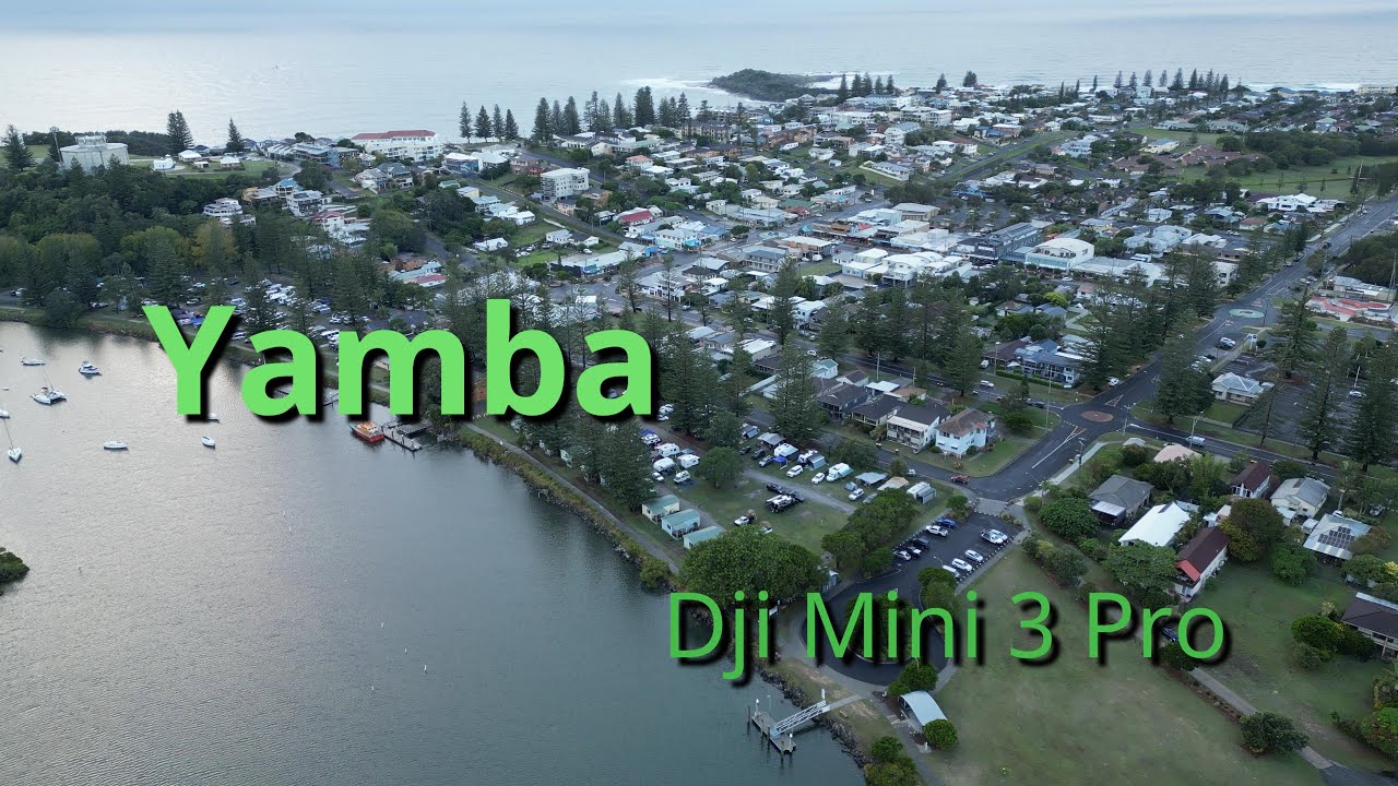 Yamba - beautiful seaside village viewed from above - YouTube