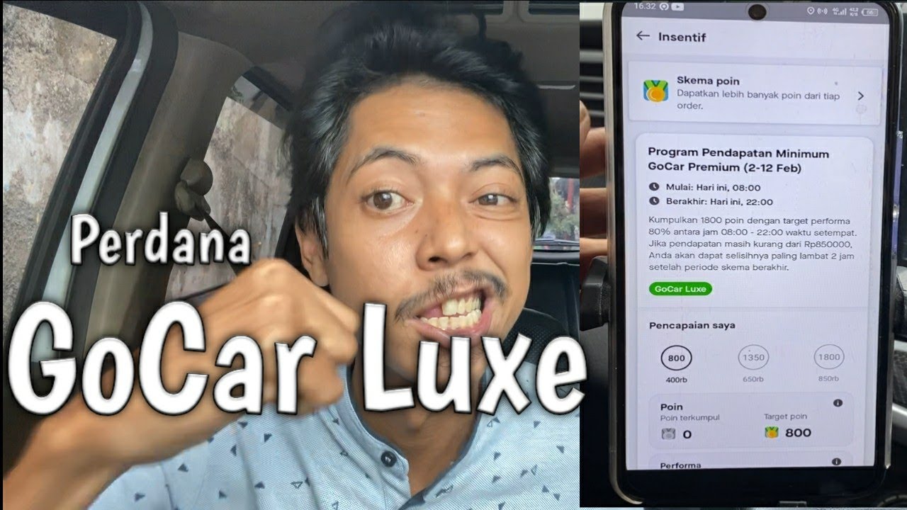 Perdana nyobain Gocar Luxe nya gojek | 1km = 10 rb an | driver nya masih dikit 🤑 - YouTube