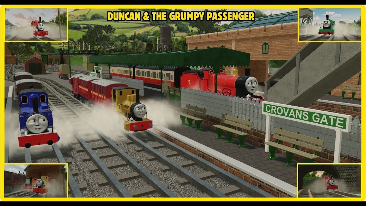 Duncan & the Grumpy Passenger (Sodor/Locos Online Remake) - YouTube