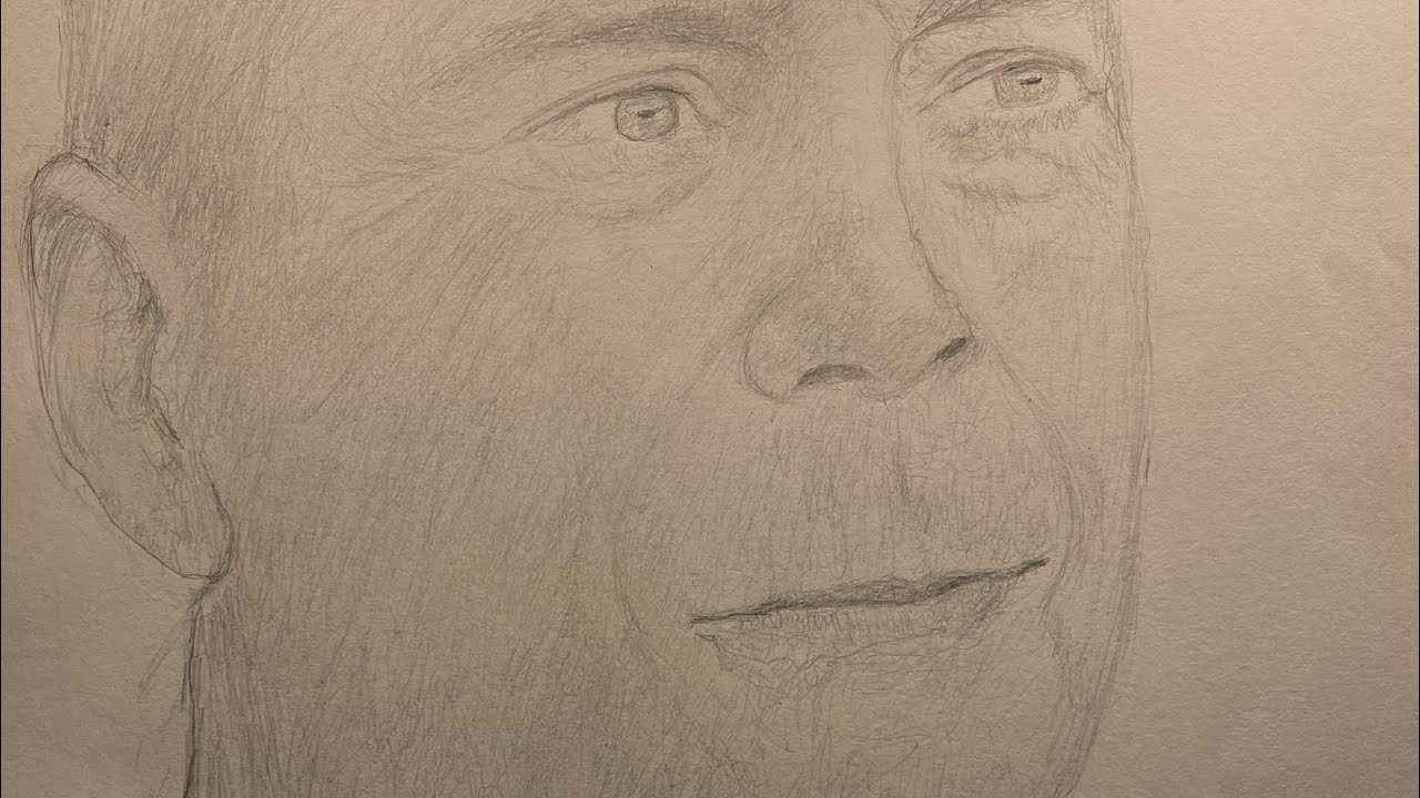 🇺🇸 ART BY EVANGELOS 🏼pencil sketch portrait drawing of legendary actor ...