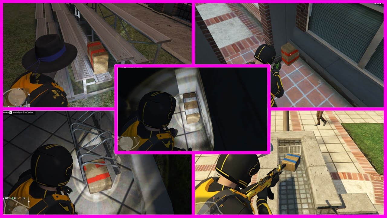 [ RICHMAN ] All 5 G's Cache Locations GTA 5 Online #gscache # ...