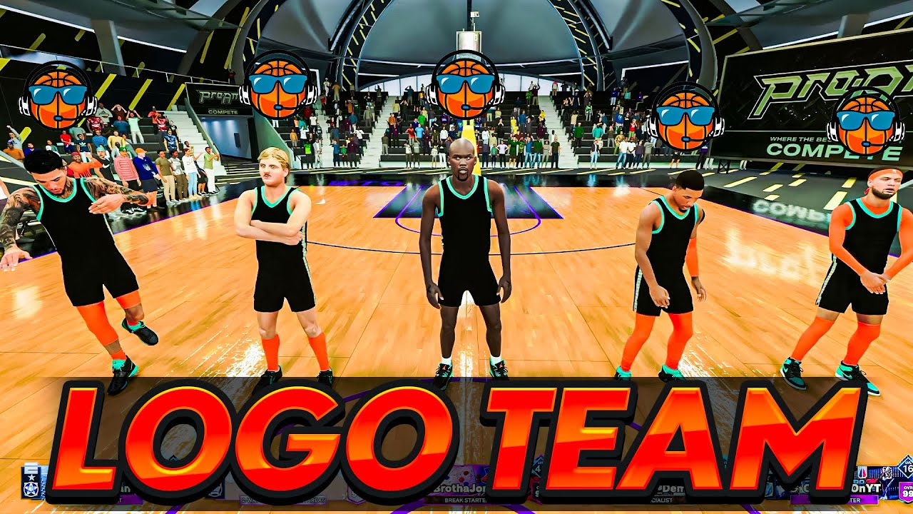 5 Logos Created a ProAm Team in NBA 2K24! - YouTube
