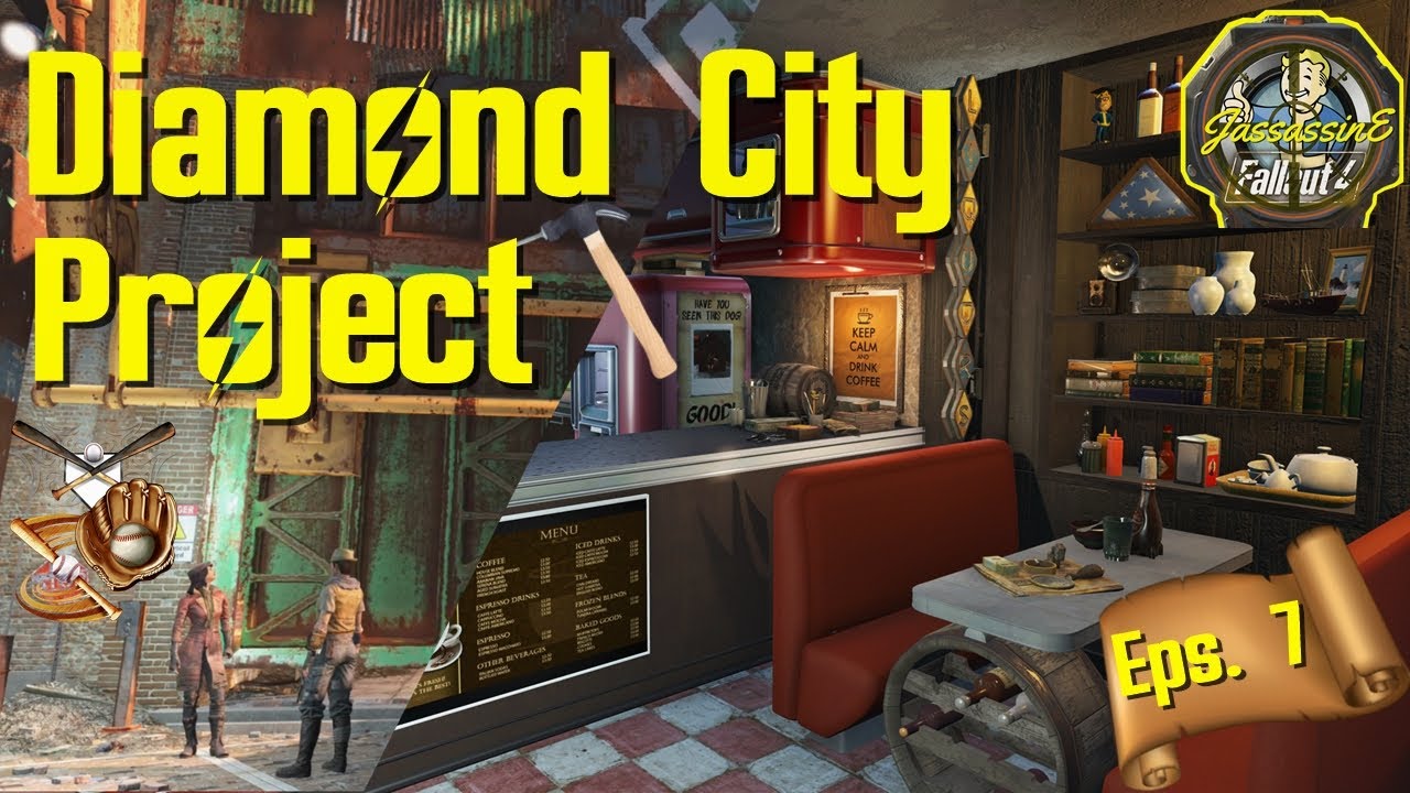 Fallout 4 - Diamond City Project Eps 7 - Realistic Kitchen Clutter ...