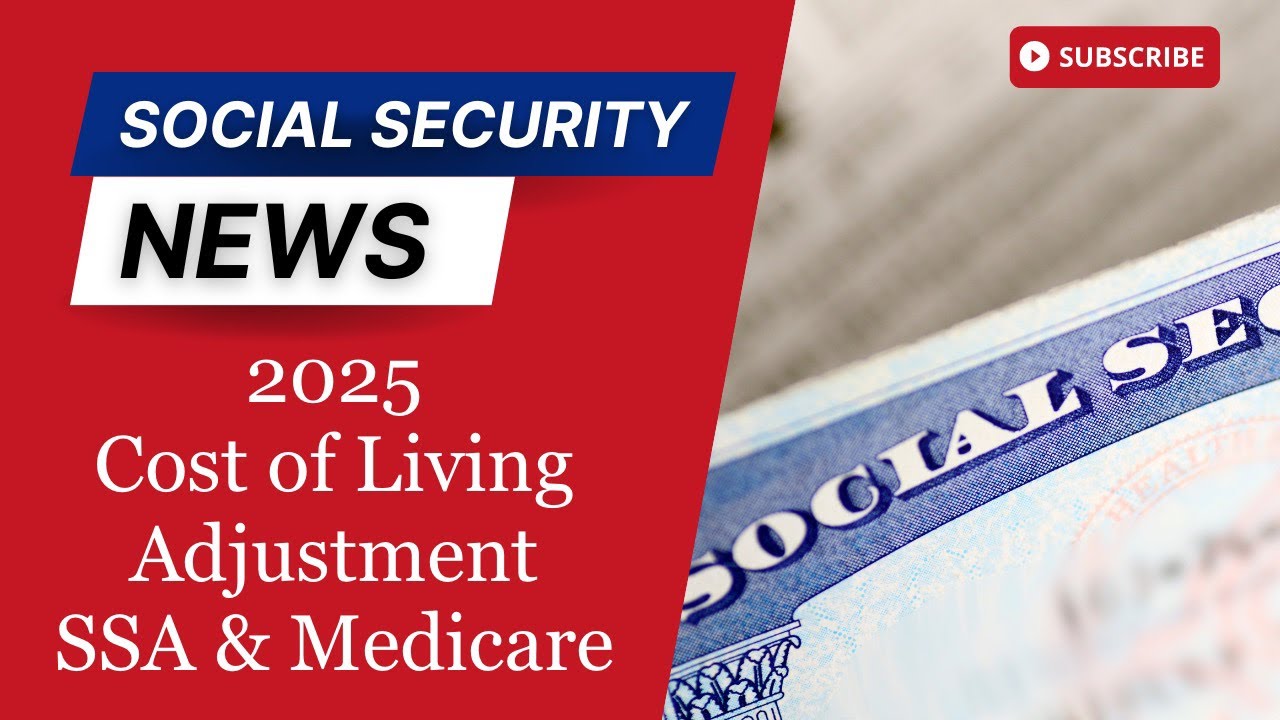 FORMER SSA EMPLOYEE: 2025 Cost of Living Adjustment (COLA) for SSA ...