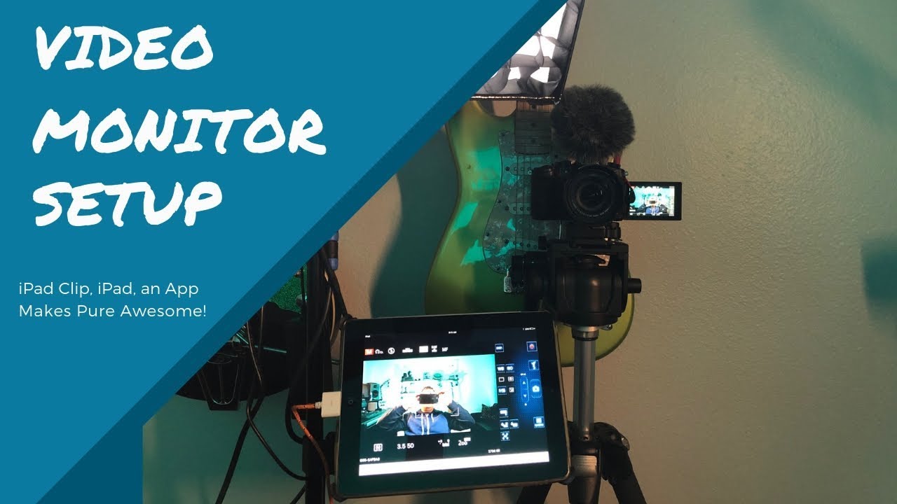 iPad Video Monitor Setup for Panasonic Camera's (or Cameras with an App ...