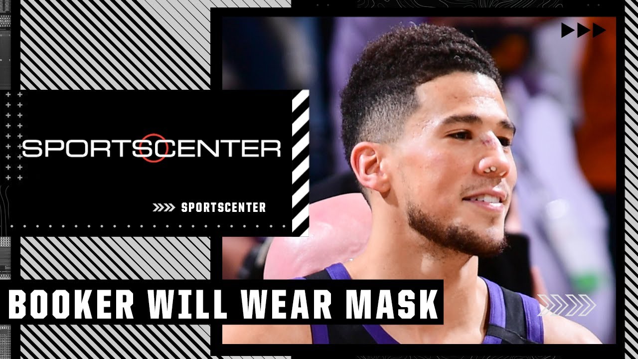 Devin Booker spoke with Richard Hamilton about wearing mask ahead of ...