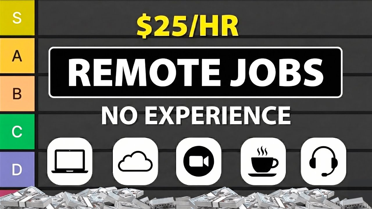 5 Entry Level Remote Jobs Always Hiring With NO EXPERIENCE - YouTube