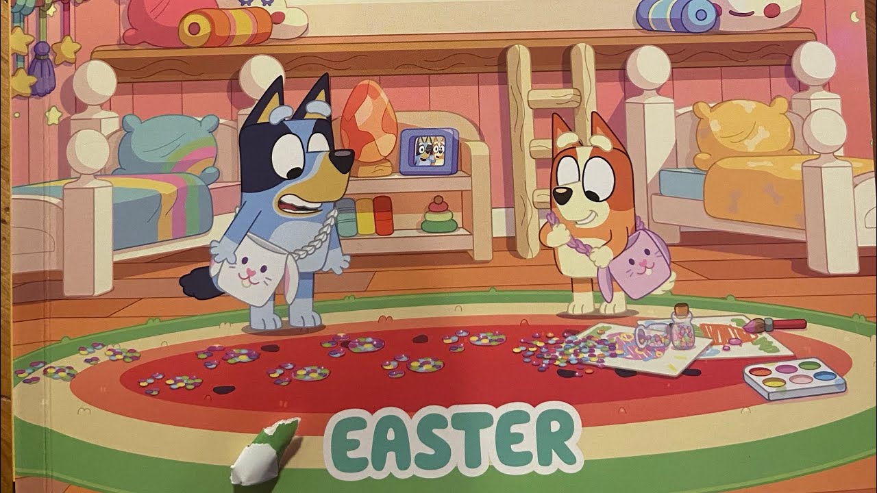 We are reading ‘Bluey Easter’. Will Bluey and Bingo get their Easter ...