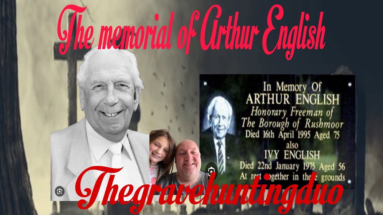 The memorial of actor Arthur English - YouTube
