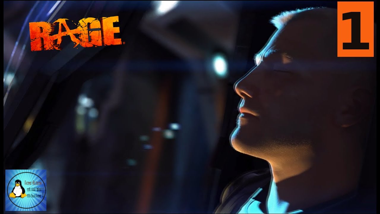 RAGE Gamin in linux GamePlay PlayOnLinux Ubuntu Gnome - YouTube