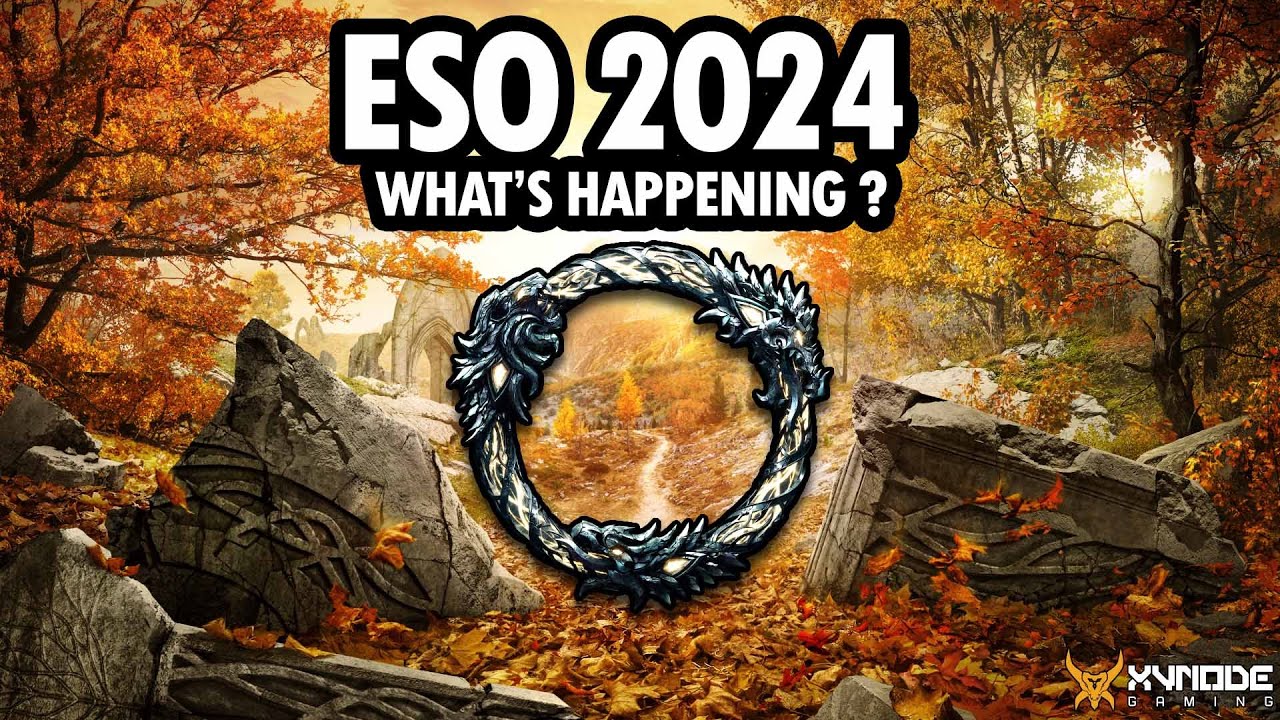 ESO 2024 NEWS inc GOLD ROAD, Skill Customizing & OFFICIAL CINEMATIC ...