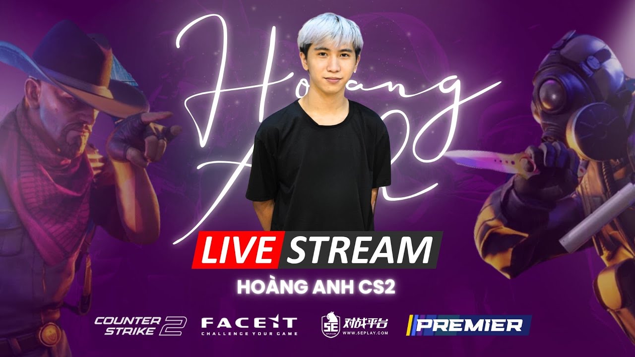 🔴LIVE : (CS2) Faceit lvl 10 with cac anh gia` pro csgo - YouTube