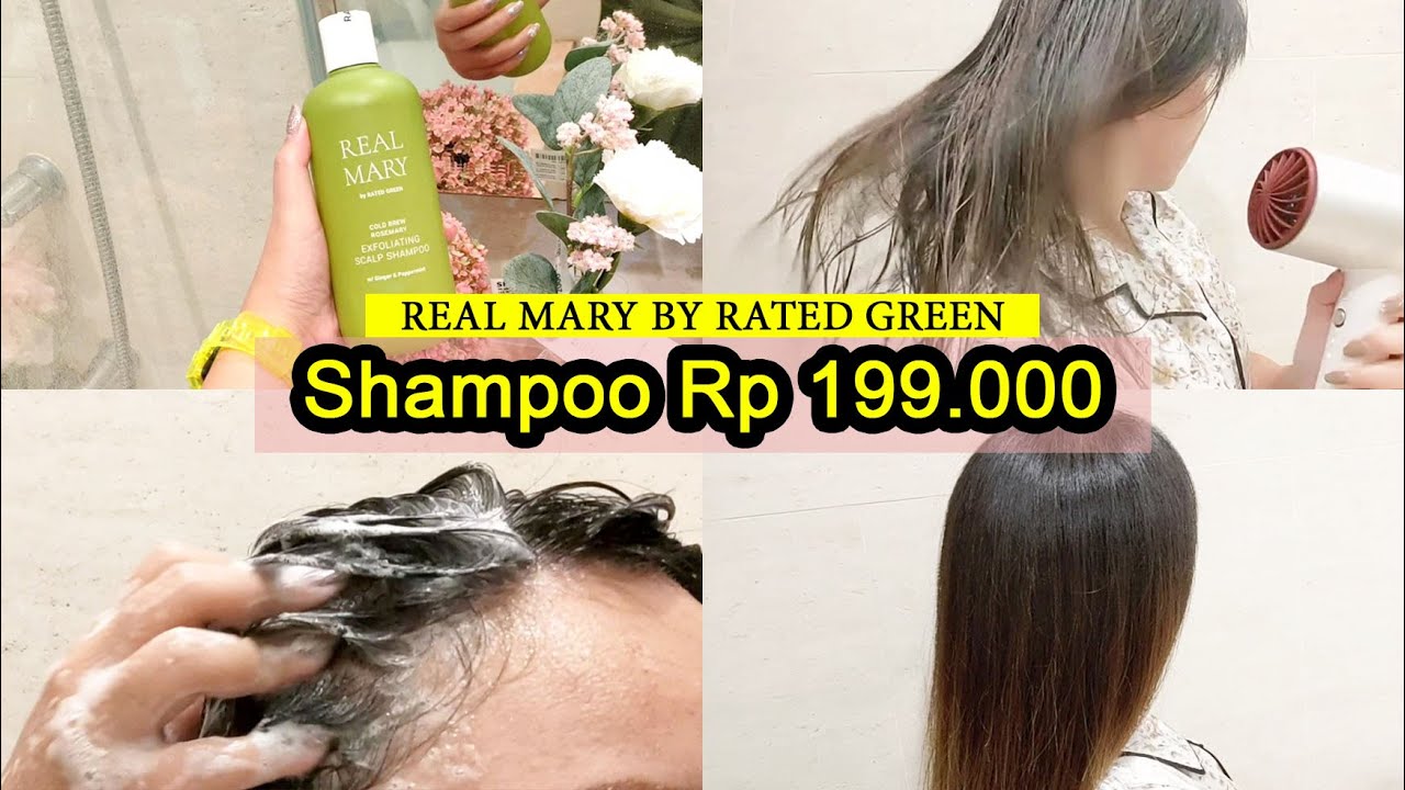 Shampoo Real Mary By Rated Green Korea Exfoliating Scalp Cold Brew ...