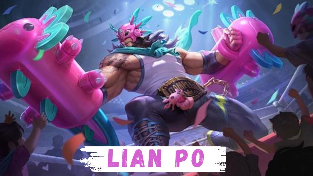 [SKIN REVIEW] HONOR OF KINGS LIAN PO LUCHADOR - YouTube