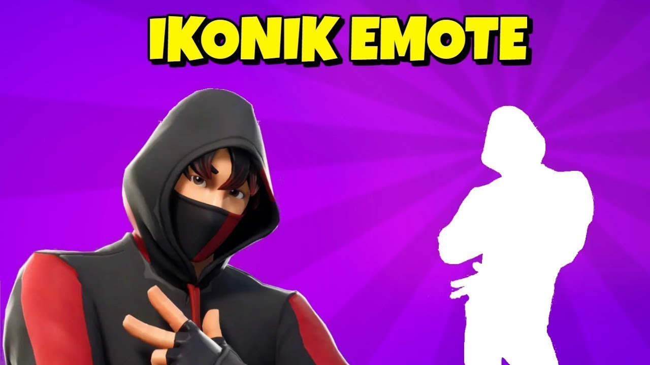 2 Minutes and 23 secs of the IKONIK EMOTE in Fortnite - YouTube