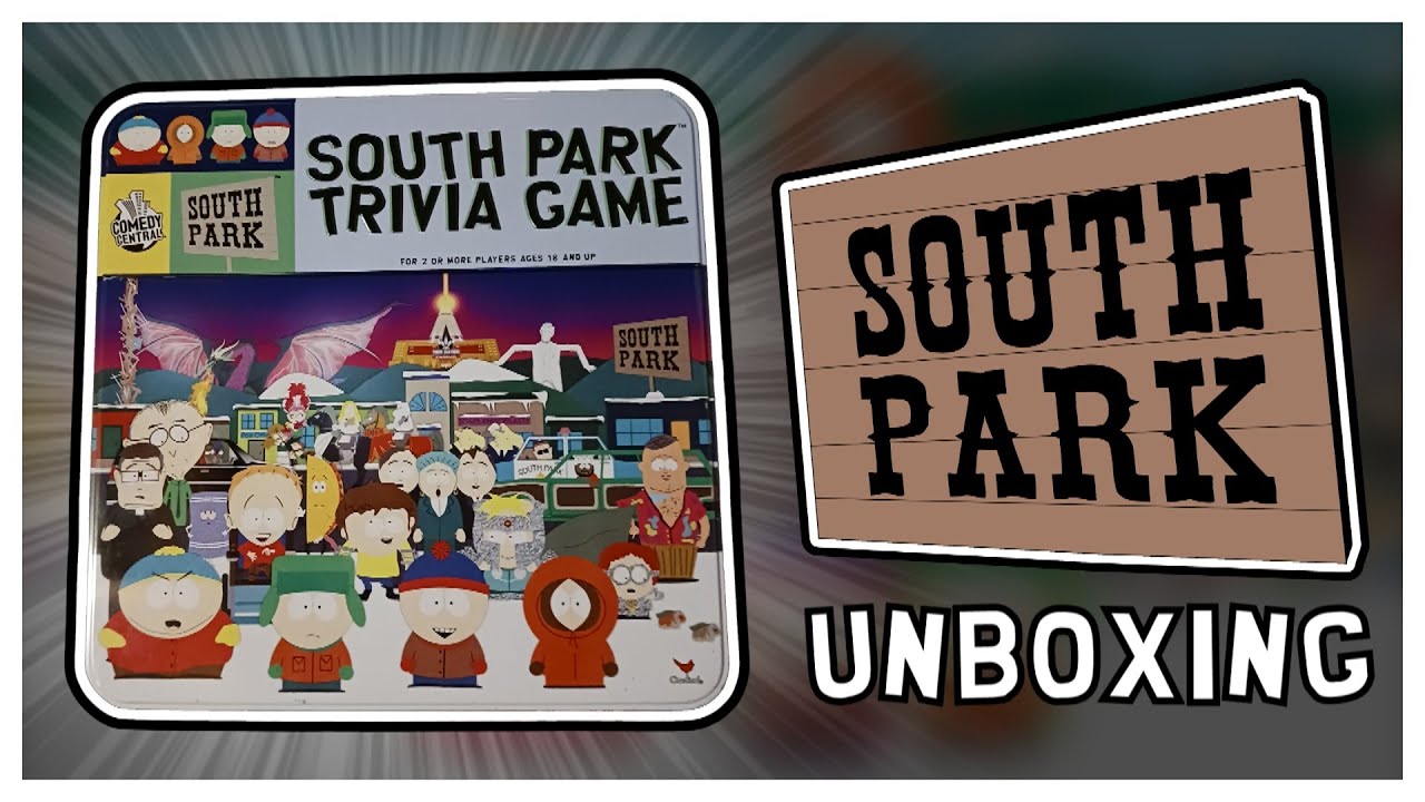 South Park Trivia Game - Unboxing & Review - Vince D. Spooky! - YouTube