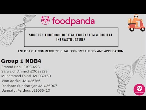Food Panda success through Digital Ecosystem & Digital Infrastructure ...