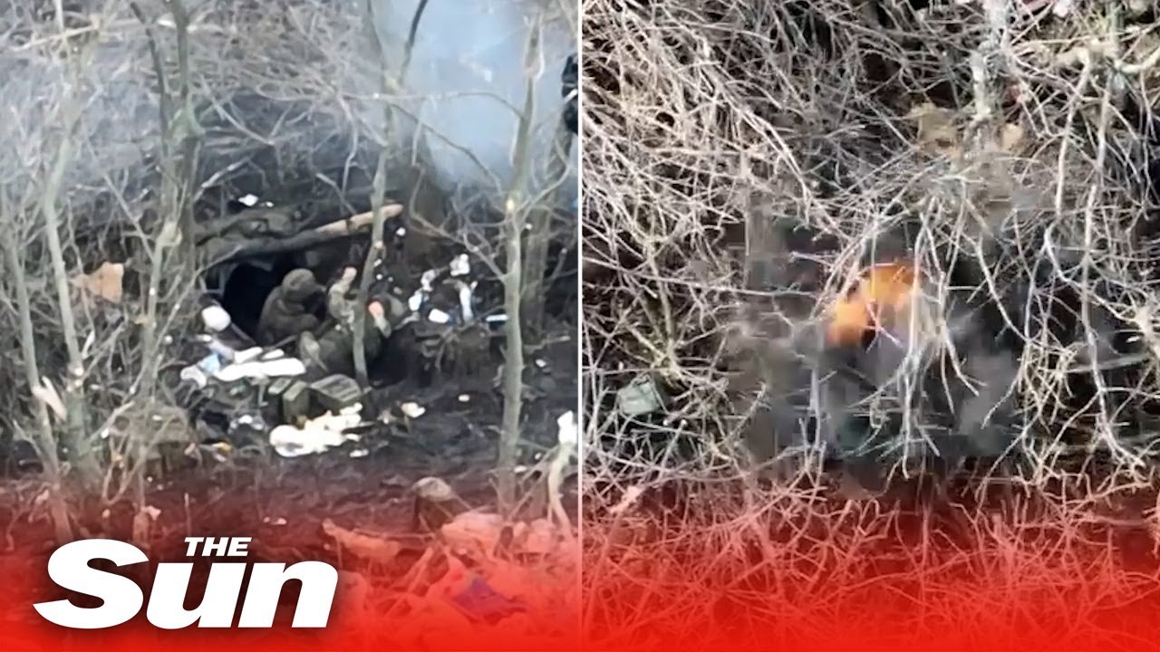 Ukrainian reconnaissance unit targets Russian forces with drones - YouTube