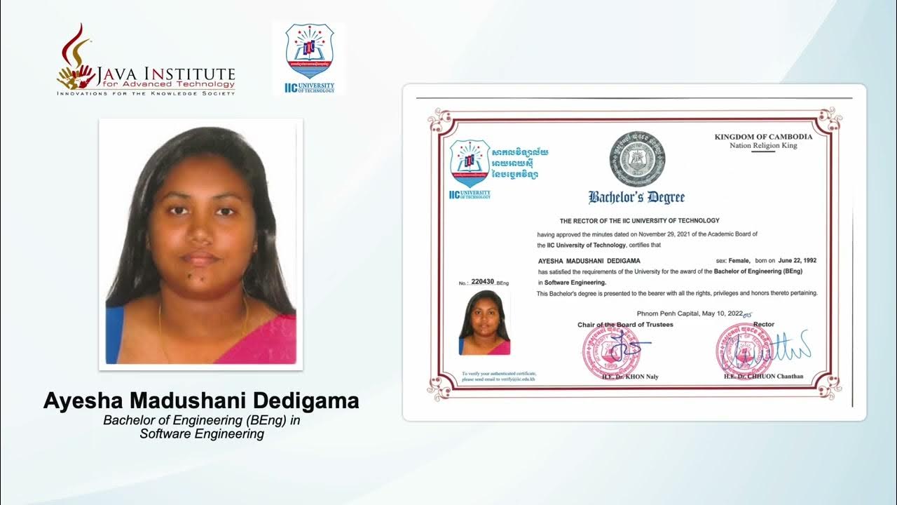 IIC University | (B Eng) in Software Engineering | Java Institute for ...